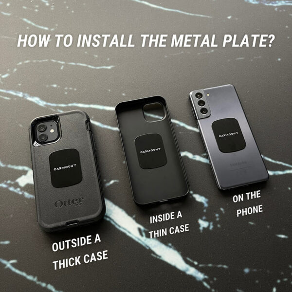 Metal Plates Kit (4-pack) - CARMOUNT