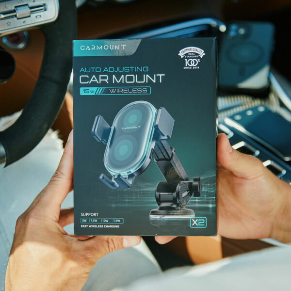X2 Auto Adjusting Wireless Mount - CARMOUNT